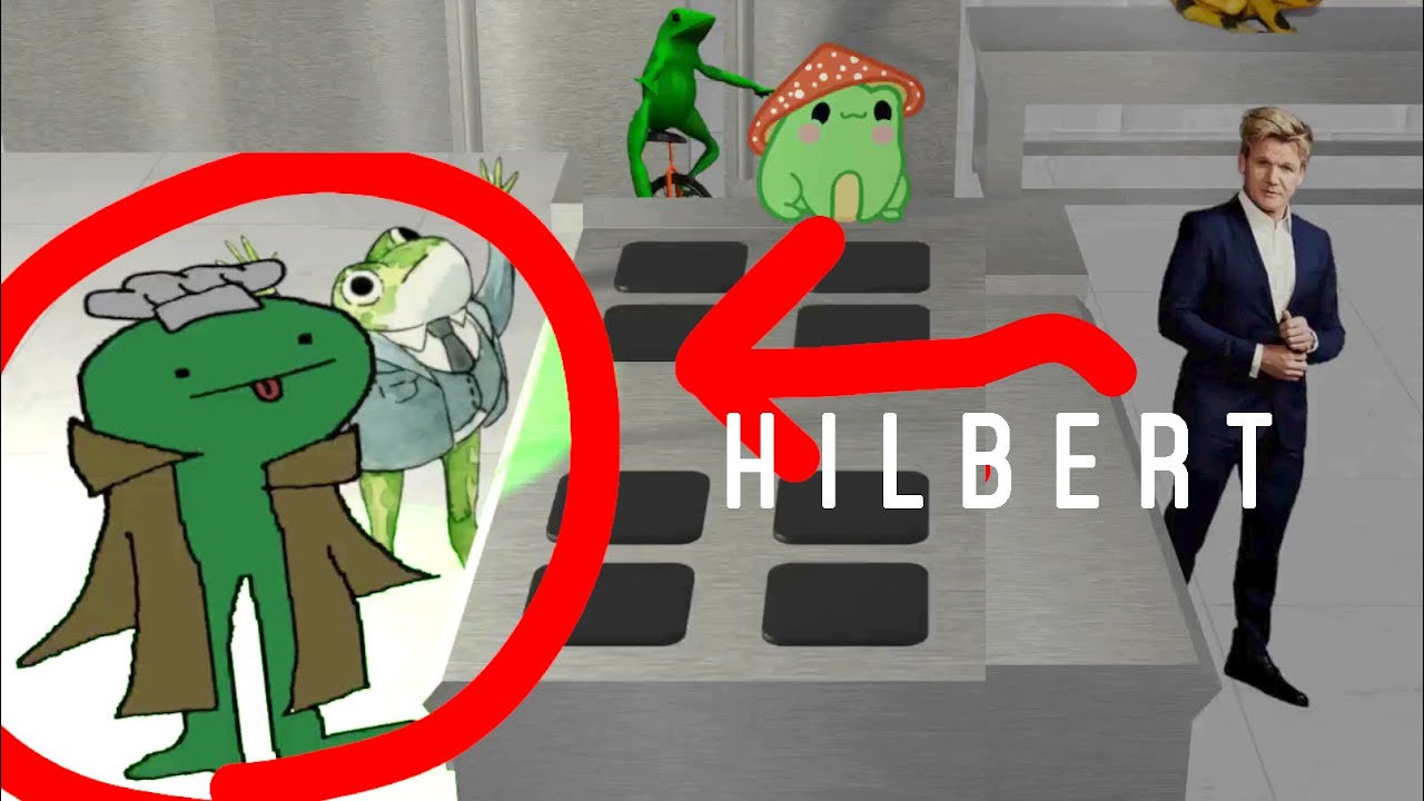 hilbert the frog starts the cooking competition (ep 3) - YouTube