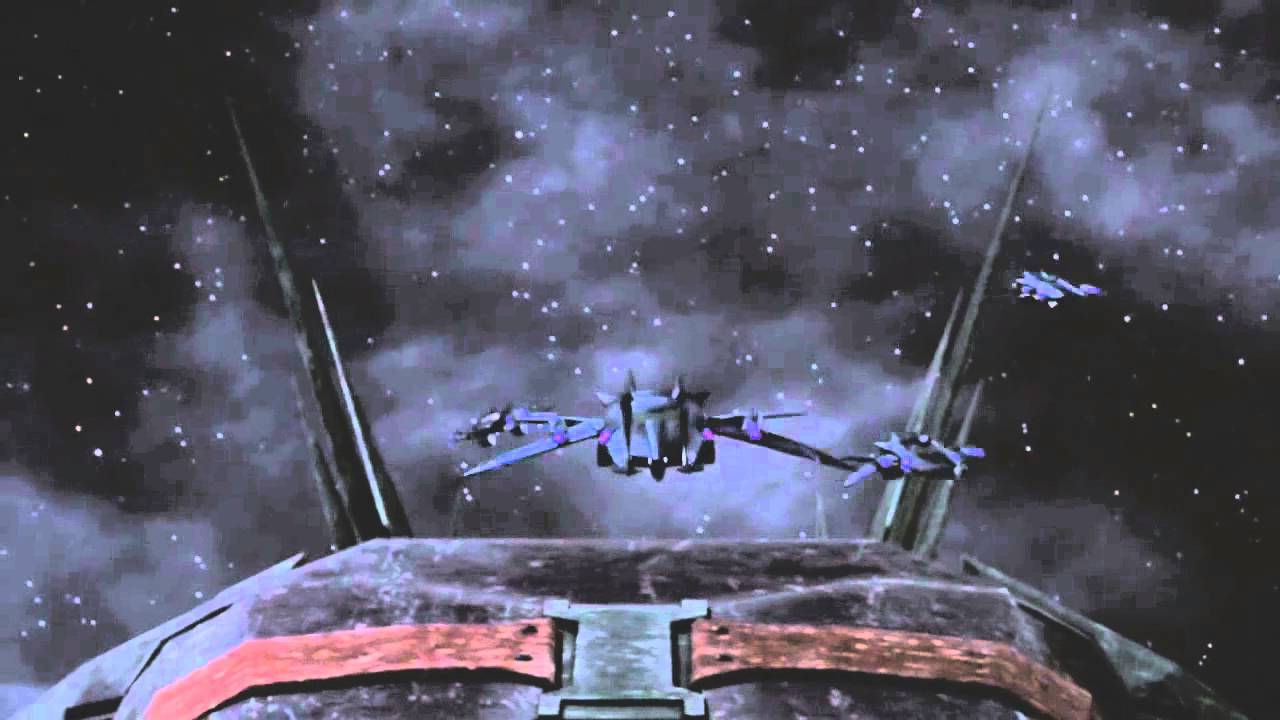 TFP Battle on the Space Bridge In Earth's Orbit - YouTube