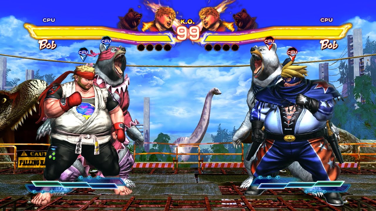 Bob & Kuma vs Kuma & Bob! SFxT Great Mirror Match! - YouTube