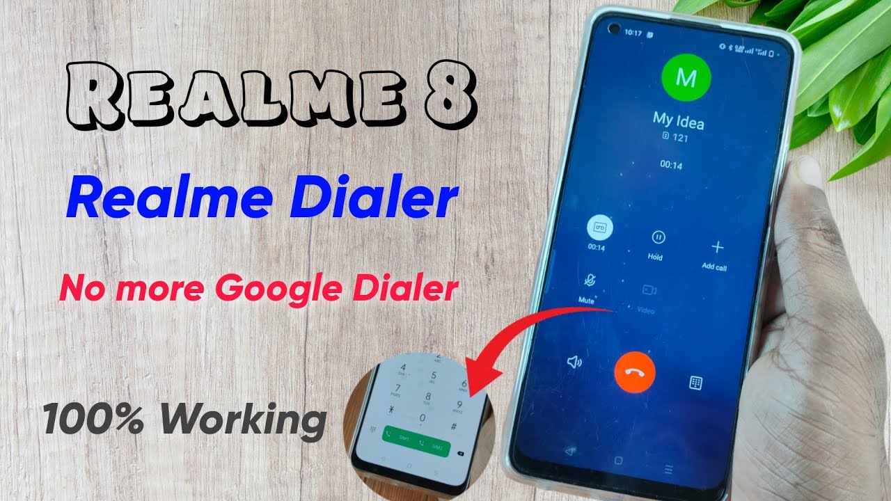 Finally Realme 8 got official Realme Dialer. Remove Google dialer with ...
