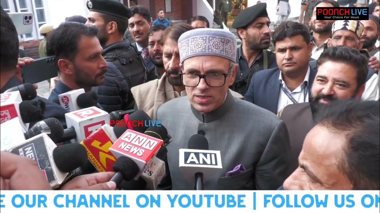 J&K CM Omar Abdullah Visits Poonch To Assess Ground Reality Post-Elections - YouTube