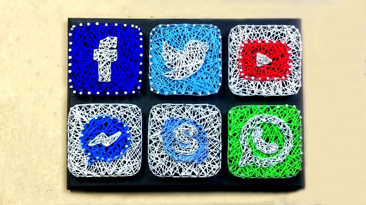 String Art Logo New Year String Art 2024 3D Model By 3dprintbunny On
