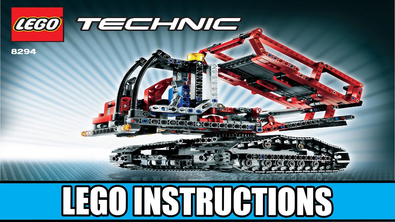 LEGO Instructions - Technic - 8294 - Tracked Dumper (Alternative Model ...