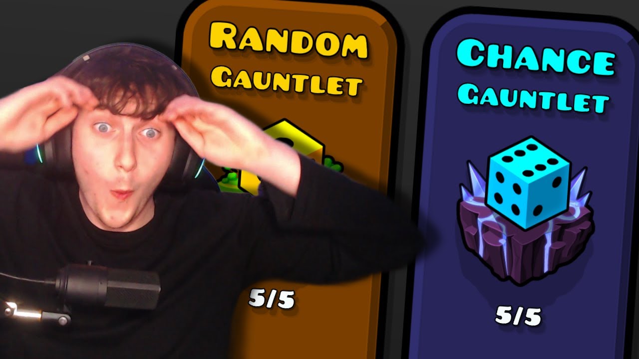 Playing the Random and Chance Gauntlets (I lost my mind) | Geometry ...