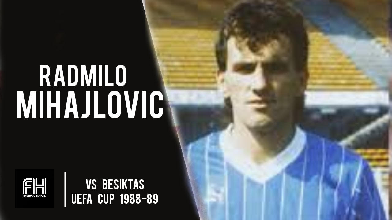 Radmilo Mihajlovic Goals and Skills Dinamo Zagreb 2-0 Besiktas UEFA Cup ...