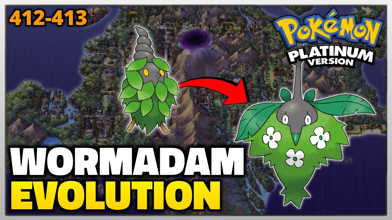 How to Evolve Burmy into Wormadam in Pokemon Platinum - YouTube