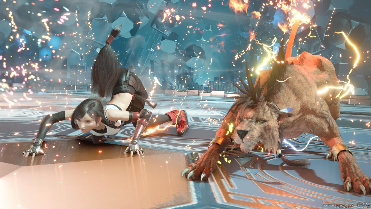 FF7 REBIRTH Red XIII, Tifa vs Rulers of the Outer Worlds - YouTube