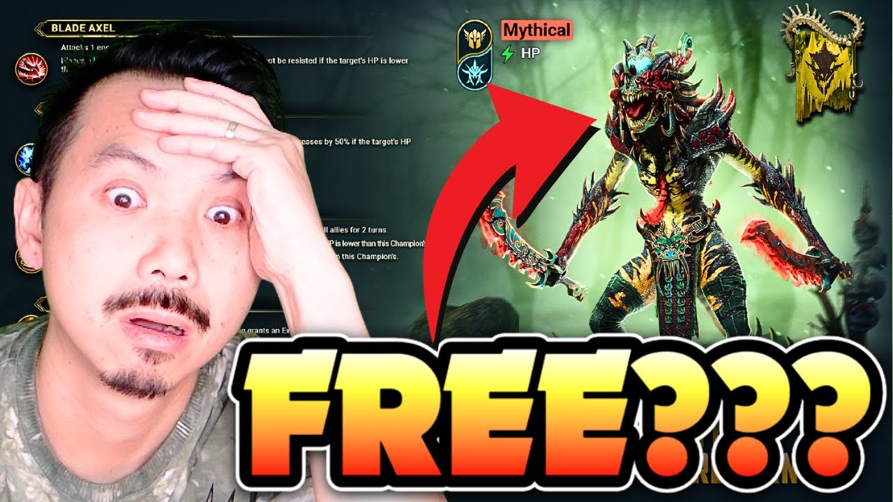 NEW FREE MYTHICAL ANAXIA THE REBORN! GRIM FOREST CHAMP REVEAL! | RAID ...