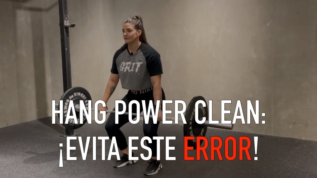 Hang Power Clean: ¡evita este ERROR si quieres levantar más peso! - YouTube