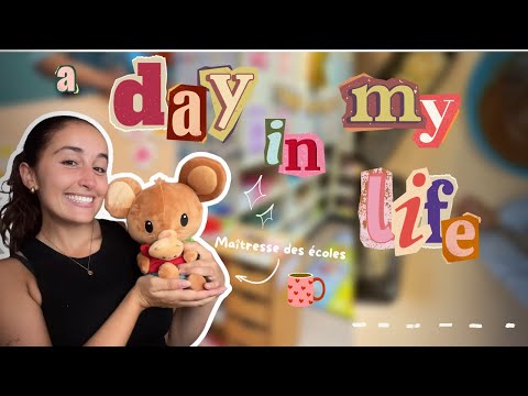 un mercredi dans ma vie de maîtresse des écoles (work, shopping, new life)