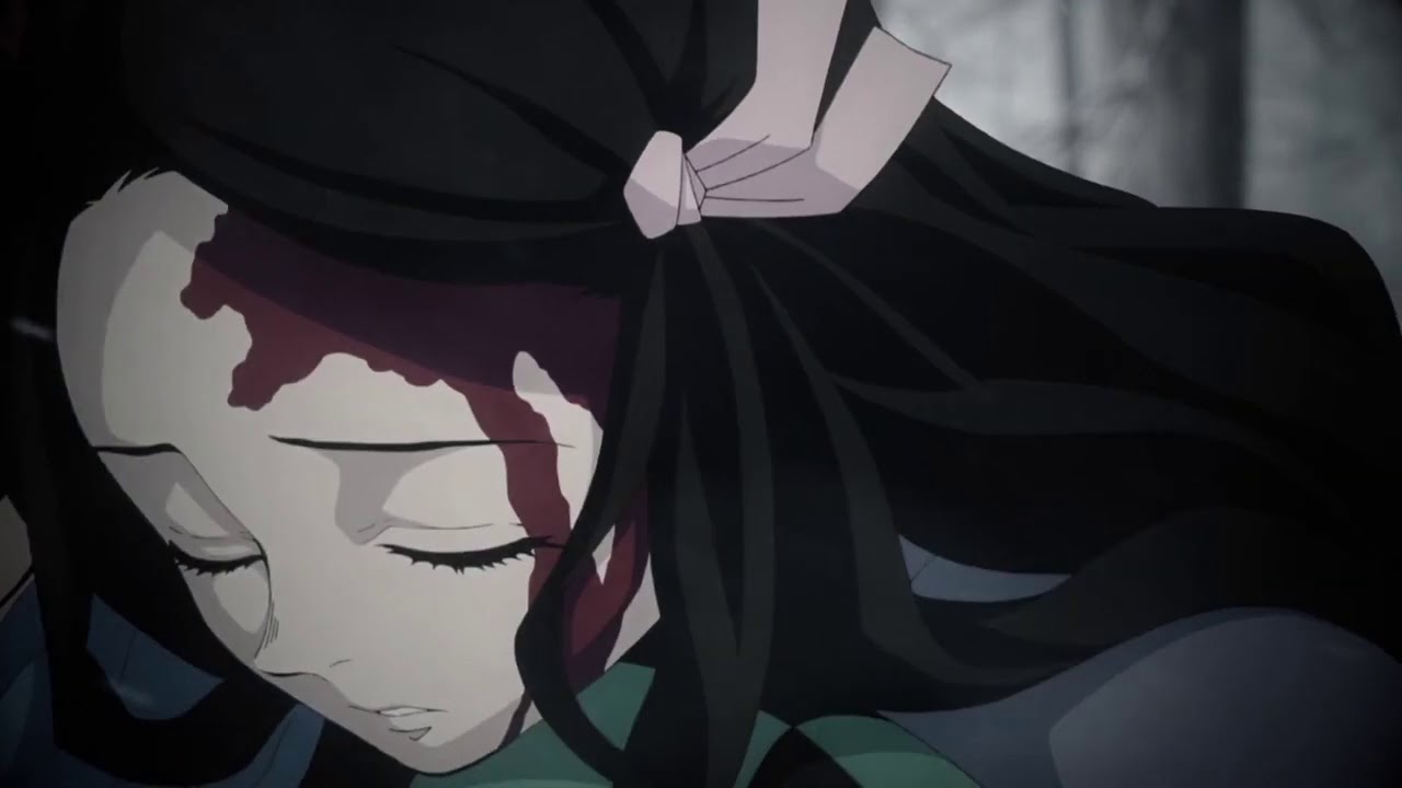 demon slayer sad moments - YouTube