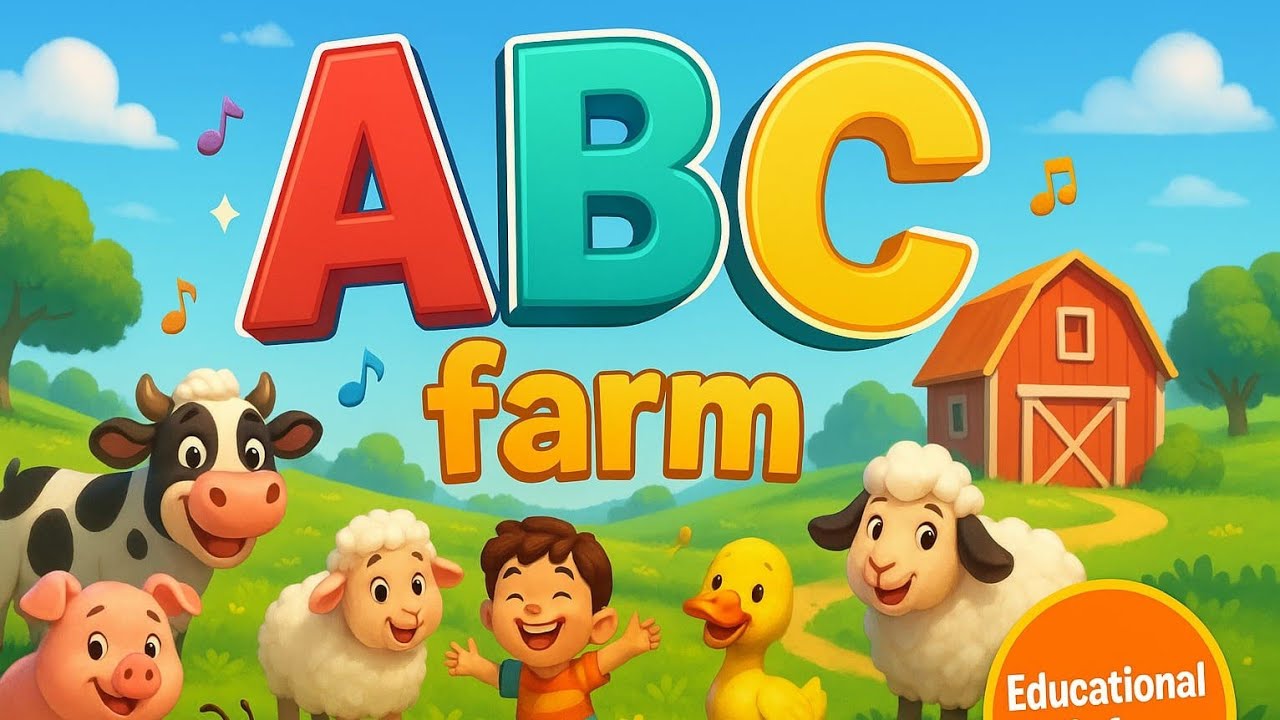 ABC Farm Adventure! Learn Alphabets | Educational Video for Kids # ...