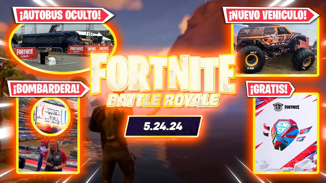 EVENTO FINAL! 2DA FASE TORMENTA DE ARENA, FORTNITE X MONSTER JAM ...