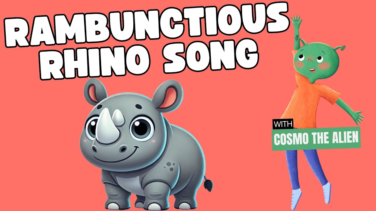 Rambunctious Rhino I Kids Song I Animal Song I Fun Song for Kids - YouTube
