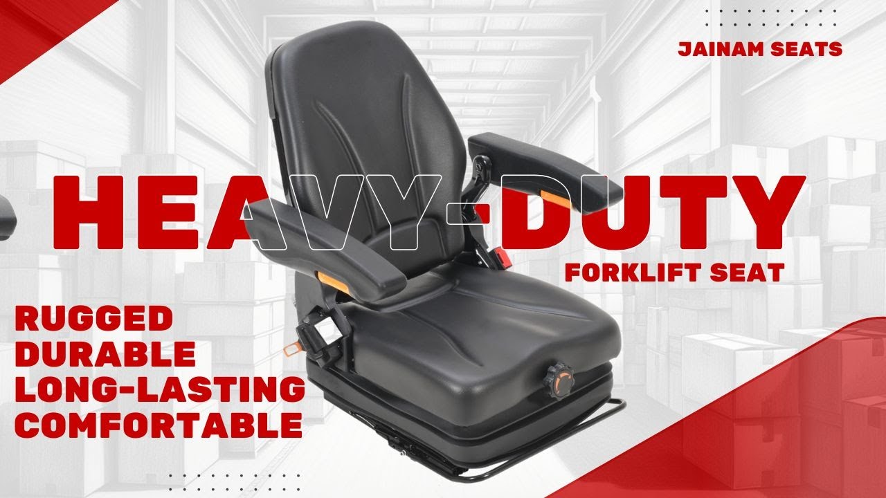 Jainam Forklift Seat – Ultra Comfortable, Durable & Feature-Packed ...