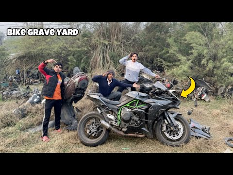 Abandoned Bike’s Grave Yard Ninja H2R ?