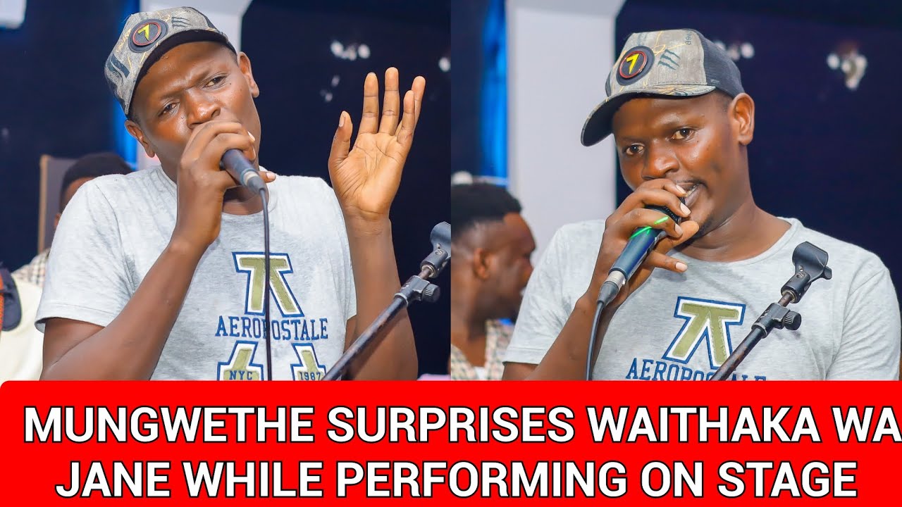 MUNGWETHE SURPRISES WAITHAKA WA JANE LIVE ON STAGE AT MIDNIGHT GARDENS ...
