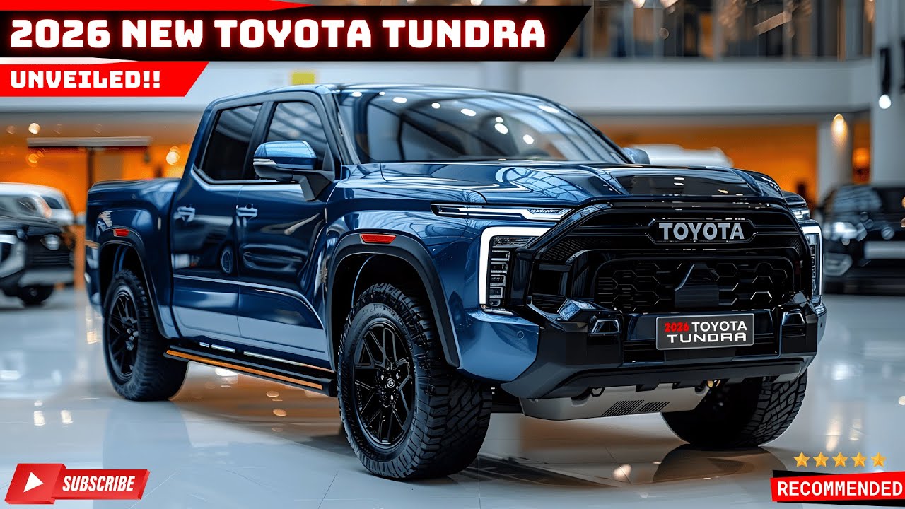 SHOCKING FIRST LOOK! New 2026 Toyota Tundra REVEAL—Wild Design, Hybrid ...