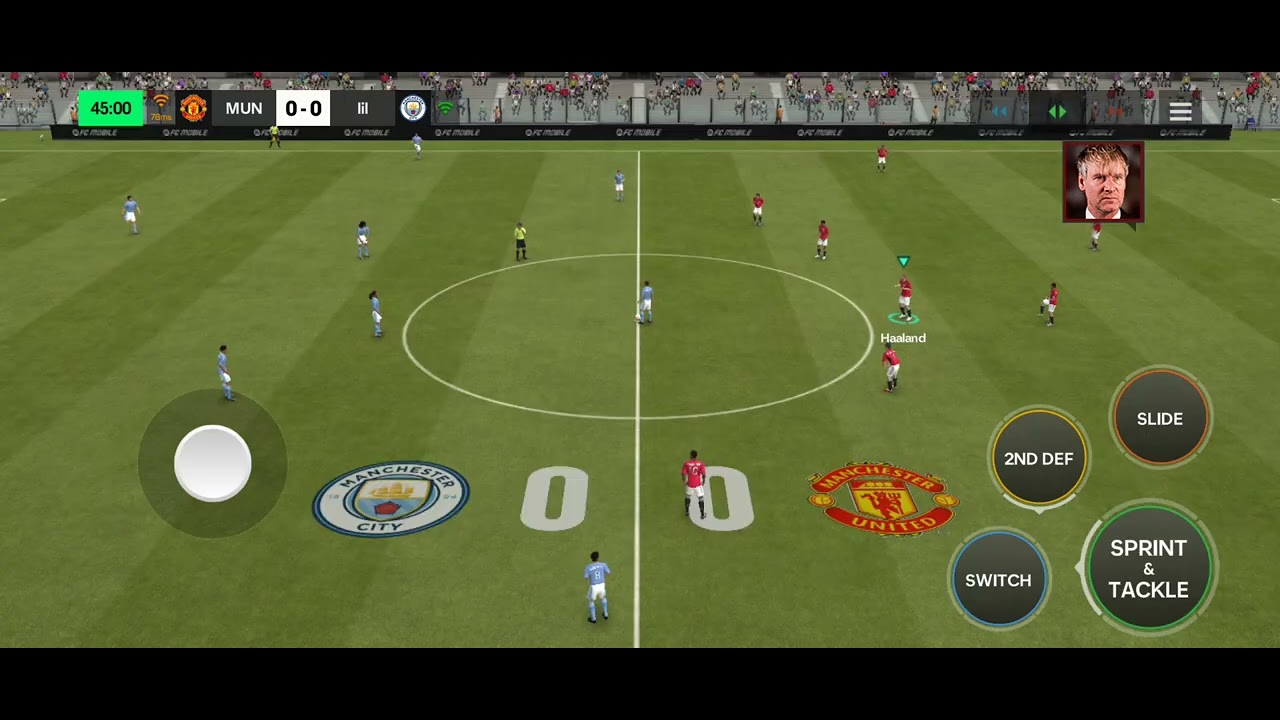 ea sports fc 24 mobile match vs Manchester City online opponent h2h ...