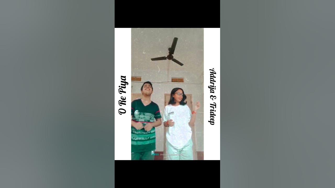 O Re Piya - Addrija Datta and Trideep Dhar #orepiya #rahatfatehalikhan - YouTube