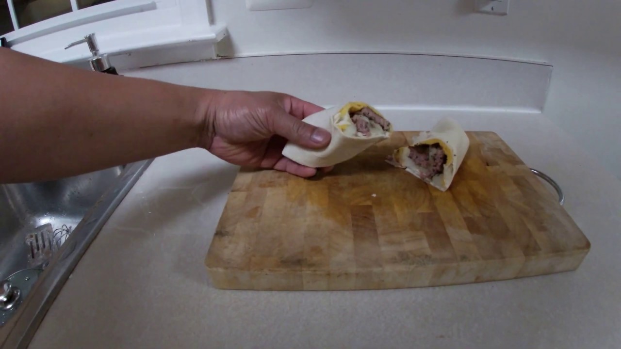 Beef Patty Burrito - YouTube
