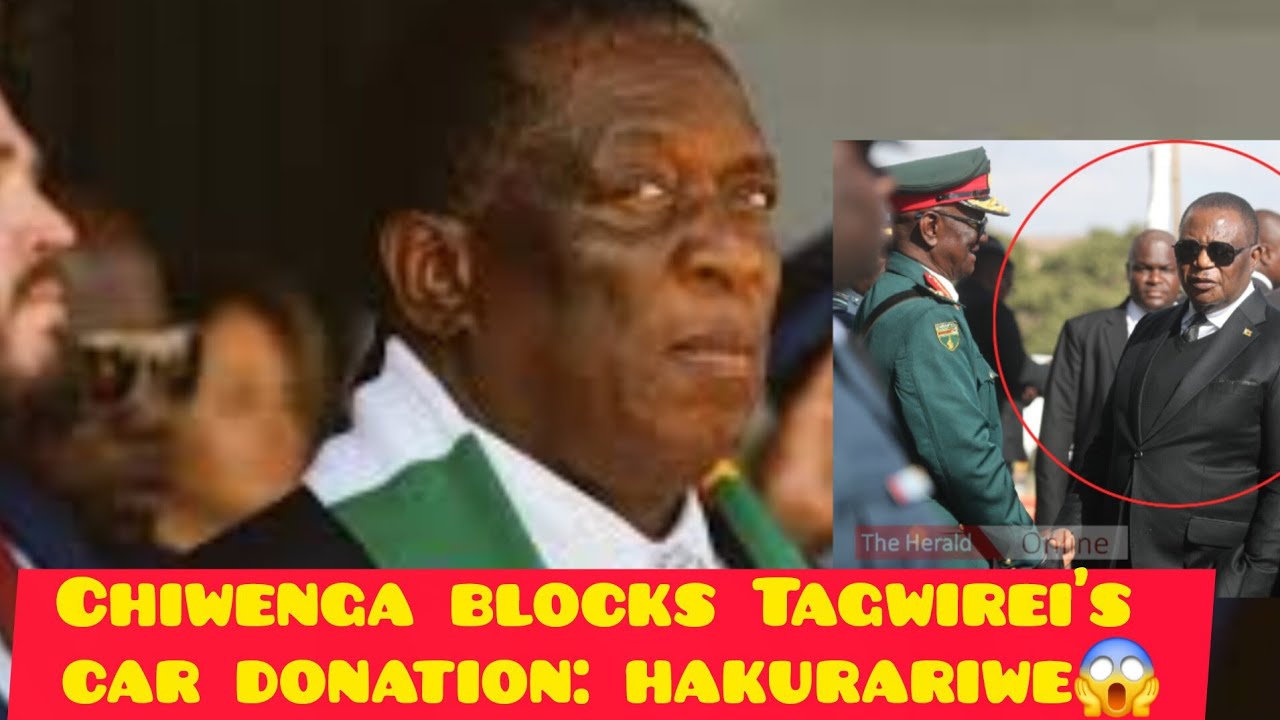 Chiwenga Blocks Tagwirei Car Donation Hakurariwe 😱 - YouTube