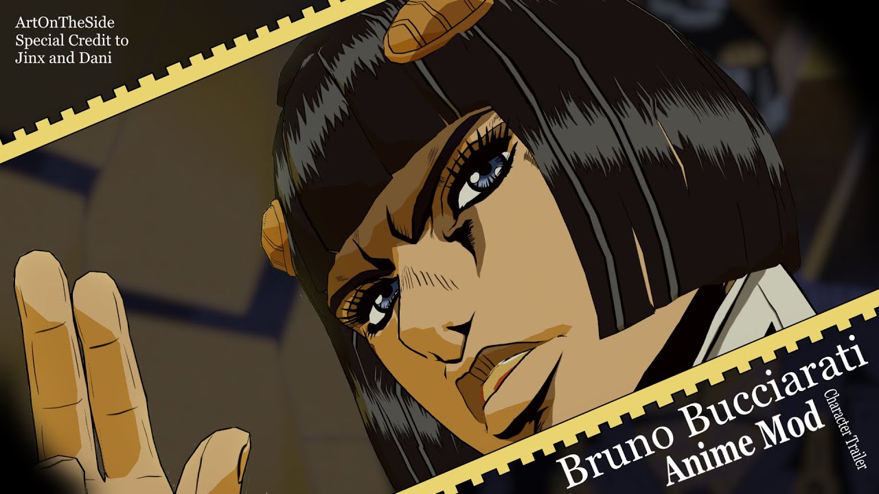 Bruno Bucciarati Anime Mod Character Trailer [JOJO ASBR Mods] - YouTube