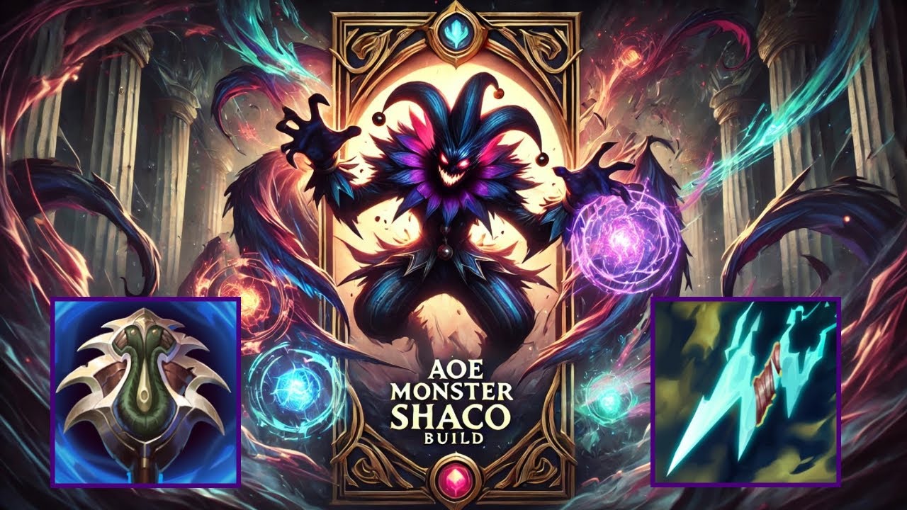 Statikks + Lethality Shaco Build! S14 Emerald [League of Legends] Full ...