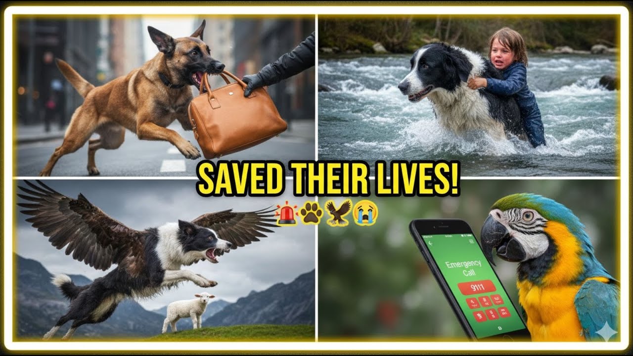 Unbelievable Bravery: Animals That Saved Human Lives in the Nick of ...