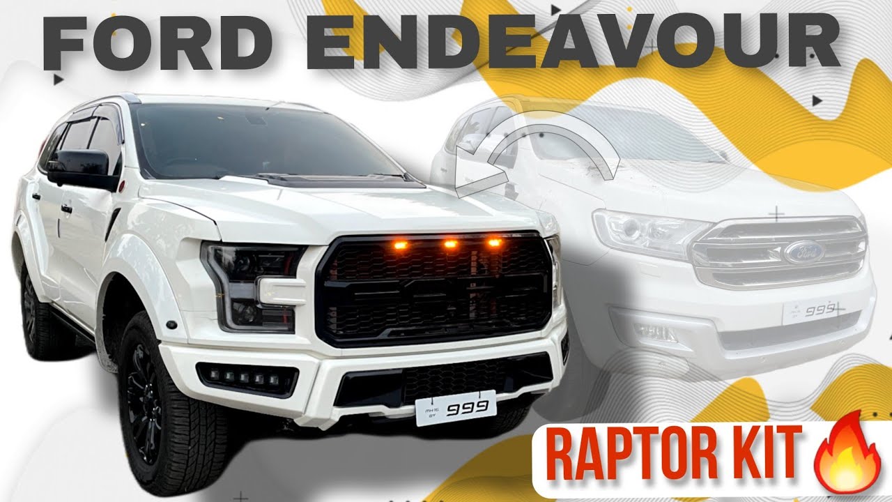 FORD ENDEAVOUR 2023 F150 RAPTOR BODY KIT MODIFIED 🤯 - YouTube