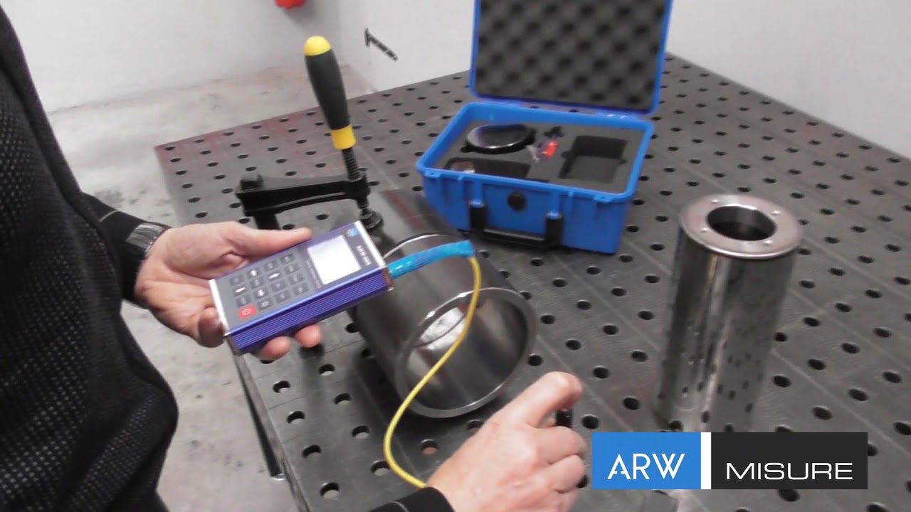 Applicazione Durometro per metalli ARW 220 - YouTube