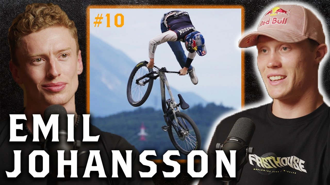 #10 - Ft Emil Johansson - GOAT of Slopestyle mountain biking, learning ...
