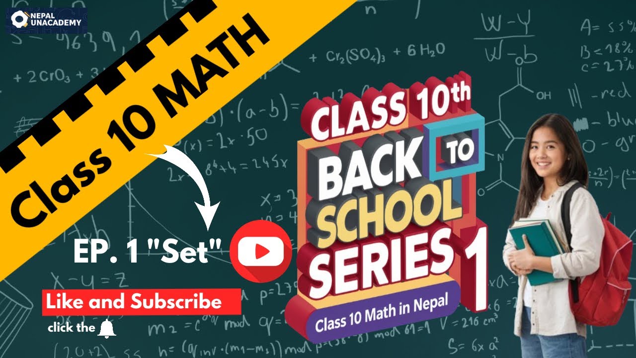 📚 Day 3: Mastering Math Sets - Live Class for Class 10 Math SEE Prep ...