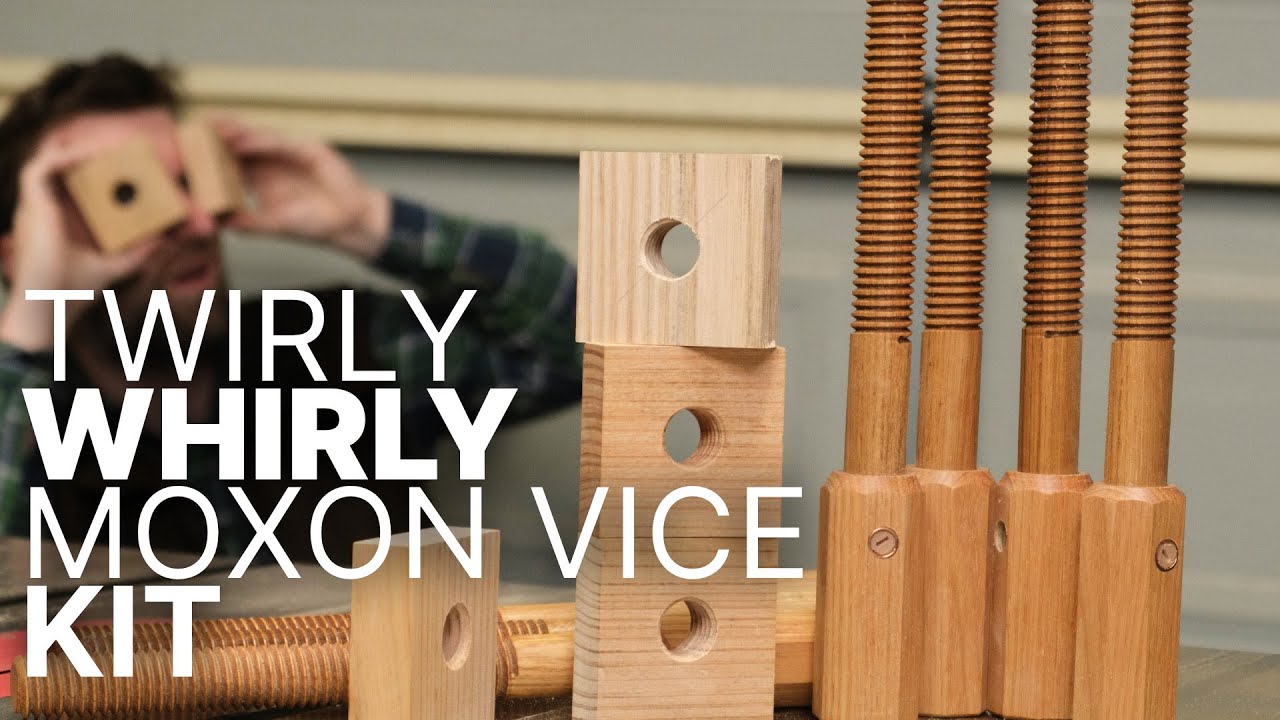 Twirly Whirly Vise Kit (Moxon Vise Wood Screw Kits) - YouTube