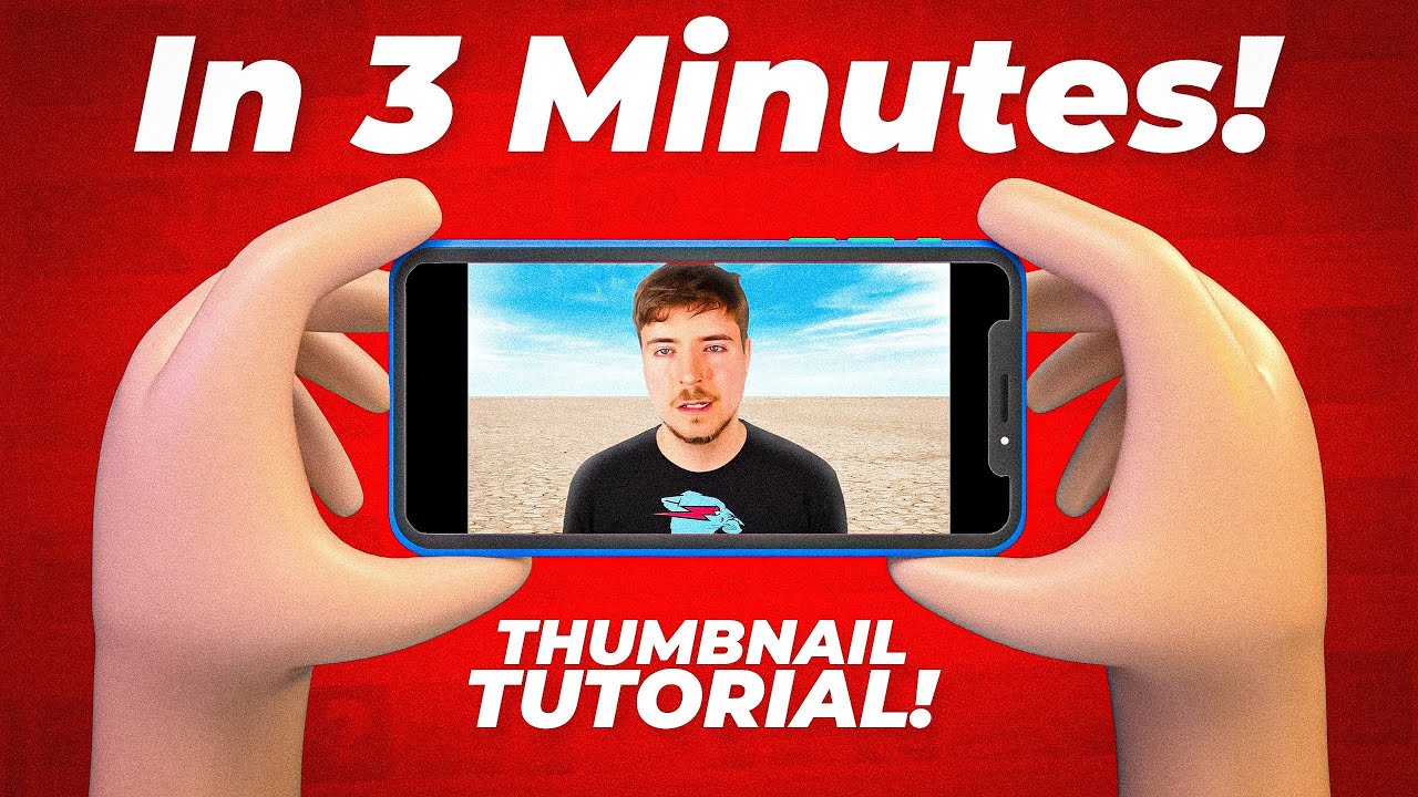 Step By Step MrBeast Thumbnail Tutorial - YouTube
