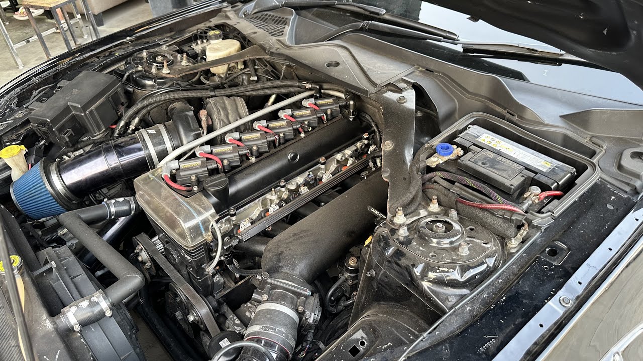 Mustang 2Jz 1xxx hp Full review ม้าพันธ์ JDM โคตรเดือดด - YouTube