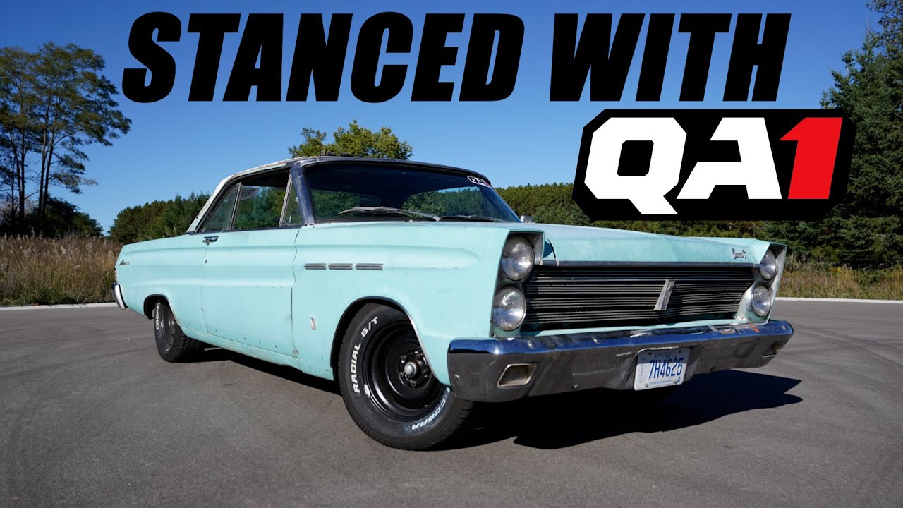 1965 Comet LOWERED with QA1 350lbs Springs - YouTube