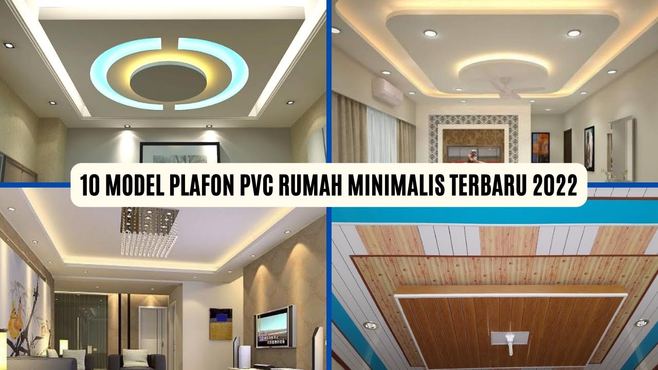 10 Model Plafon Pvc Rumah Minimalis Terbaru - YouTube