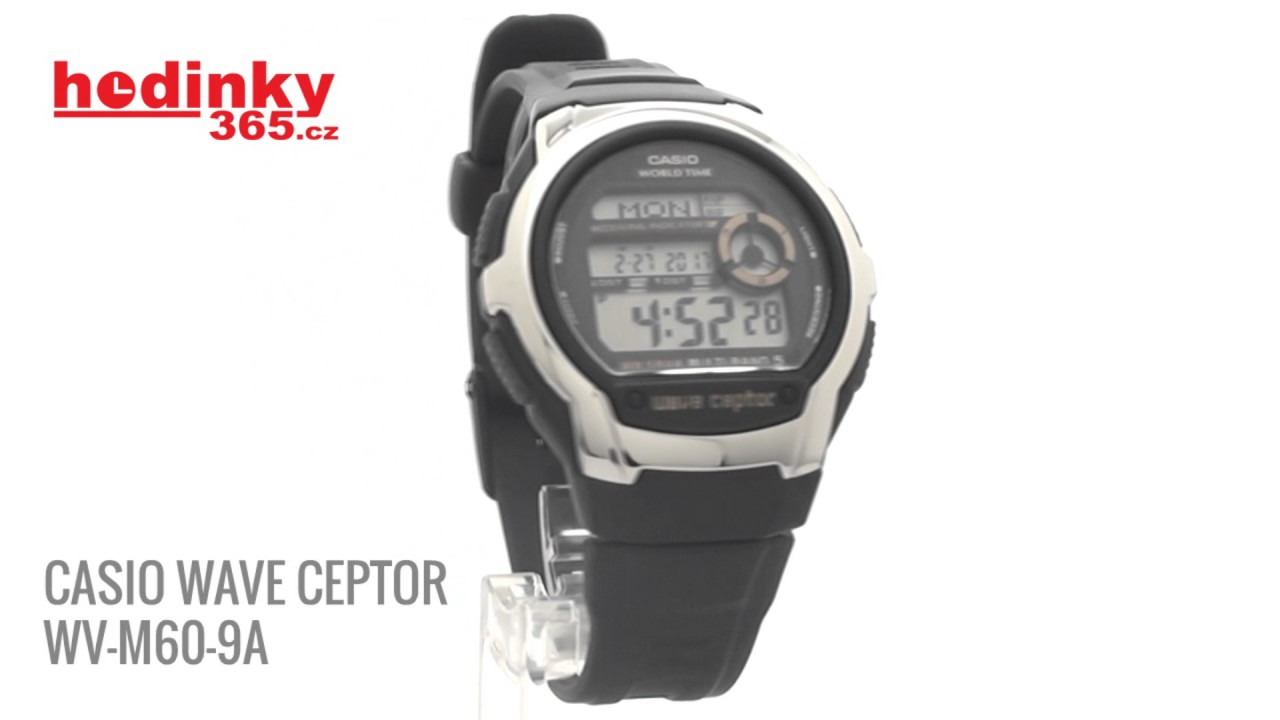 Casio Wave Ceptor WV-M60-9A - YouTube
