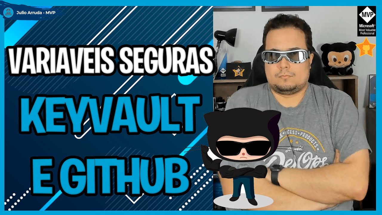 Utilizando o Azure Key Vault para armazenar segredos e GitHub Actions - YouTube