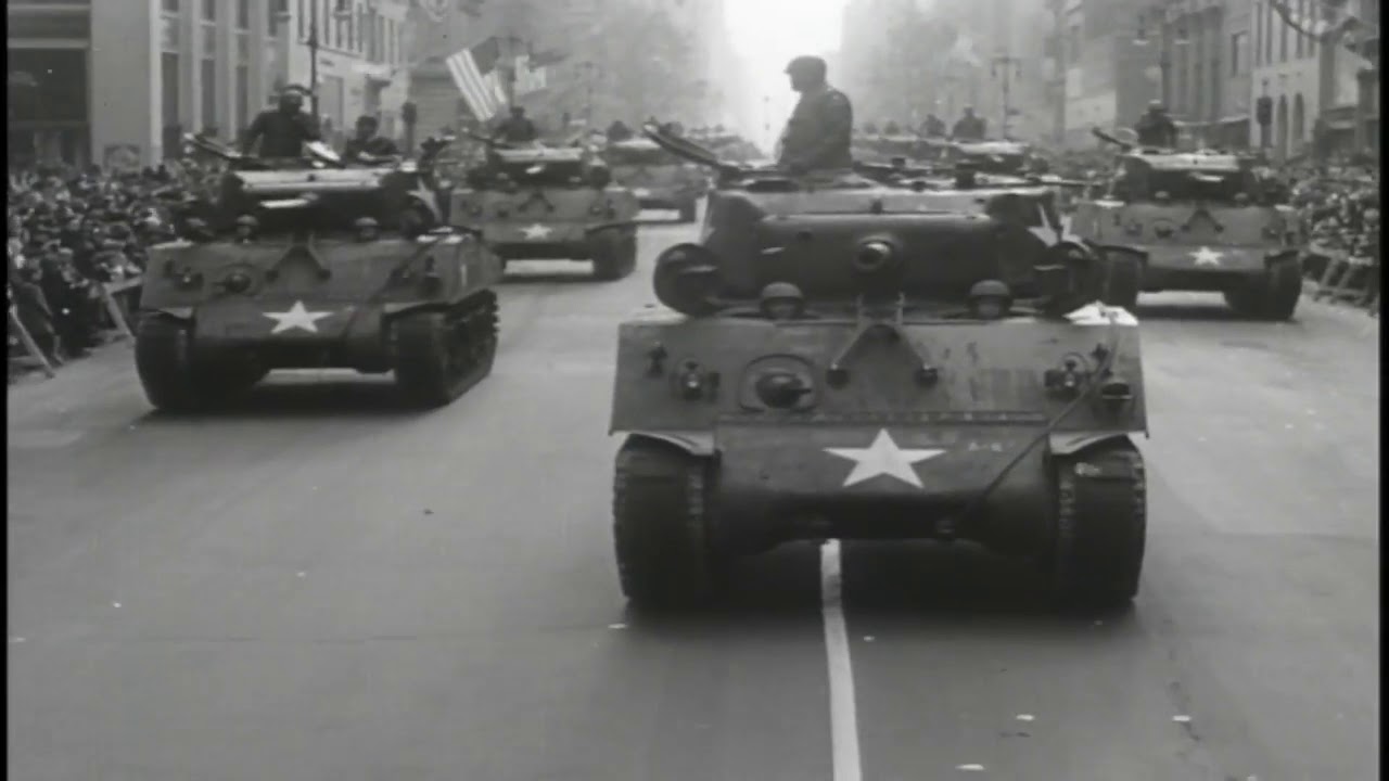 WW2 - Victory Parade NYC in 1946 - YouTube