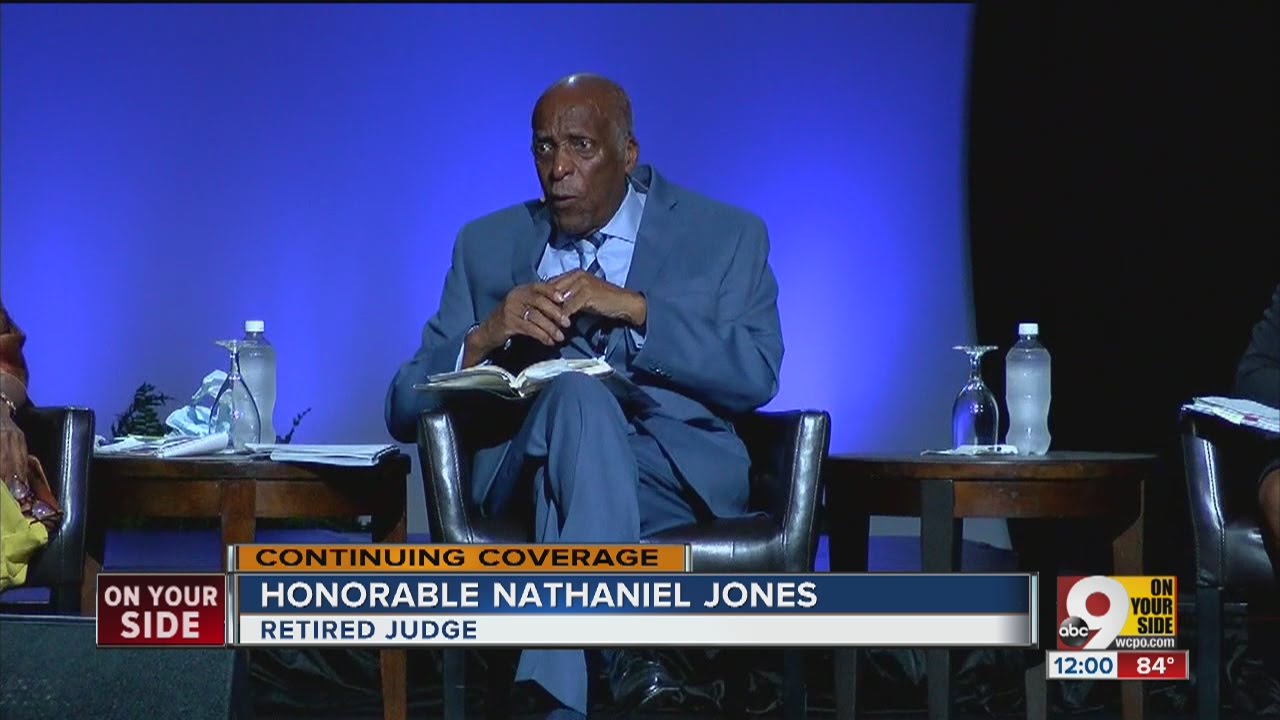 Retired federal Judge Nathaniel Jones addresses courts, judicial reform ...