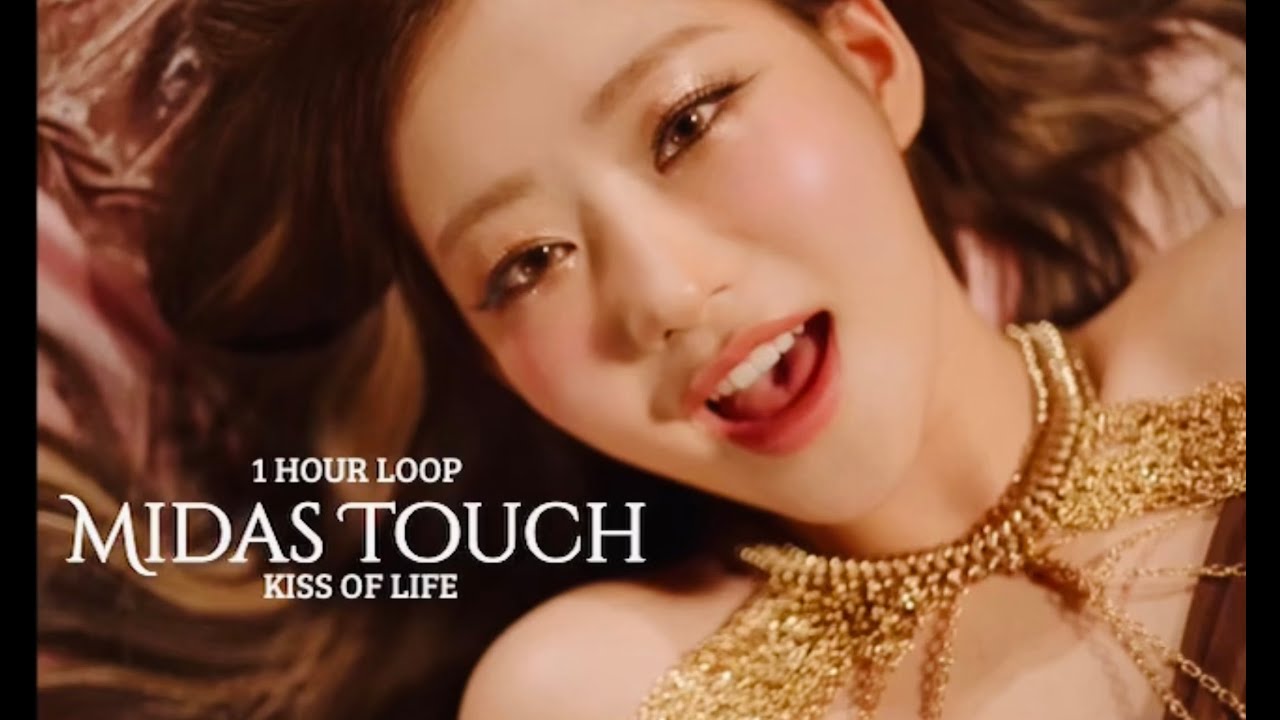 [1 HOUR LOOP] (KISS OF LIFE (키스오브라이프) 'Midas Touch' Easy Lyrics - YouTube