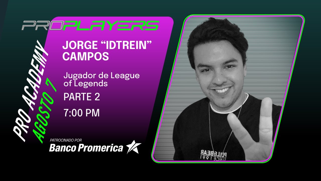 ProAcademy - Basics de League of Legends con Jorge "Idtrein" Campos ...