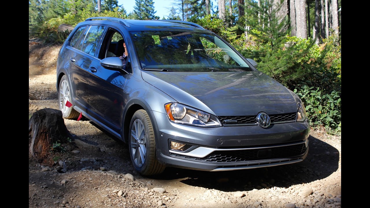 2017 Volkswagen Alltrack In-Car OFF-ROAD - YouTube