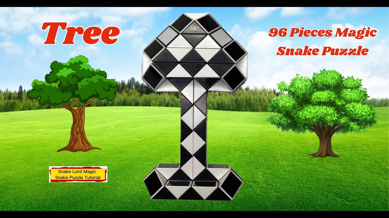 Tree - 96 Pieces Magic Snake Puzzle @snakelordmagicsnakepuzzletutor ...