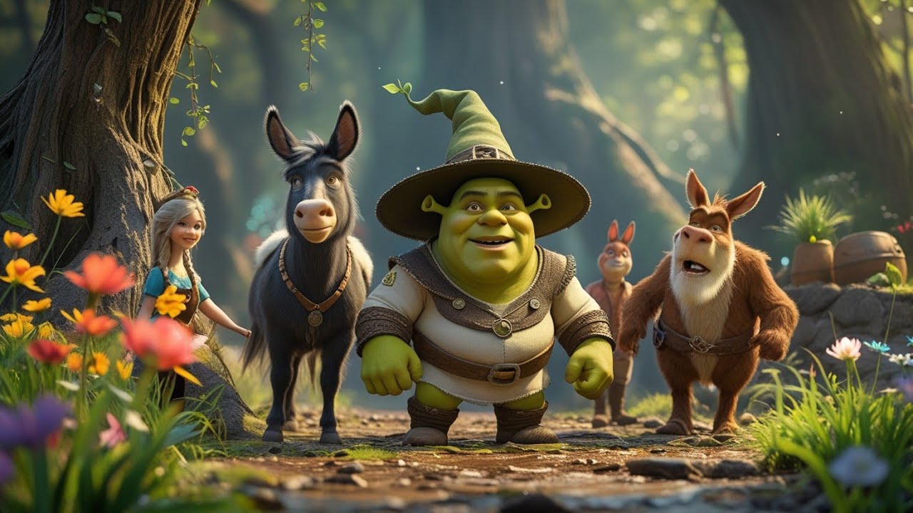 Shrek y el Mago del Sombrero Negro - YouTube