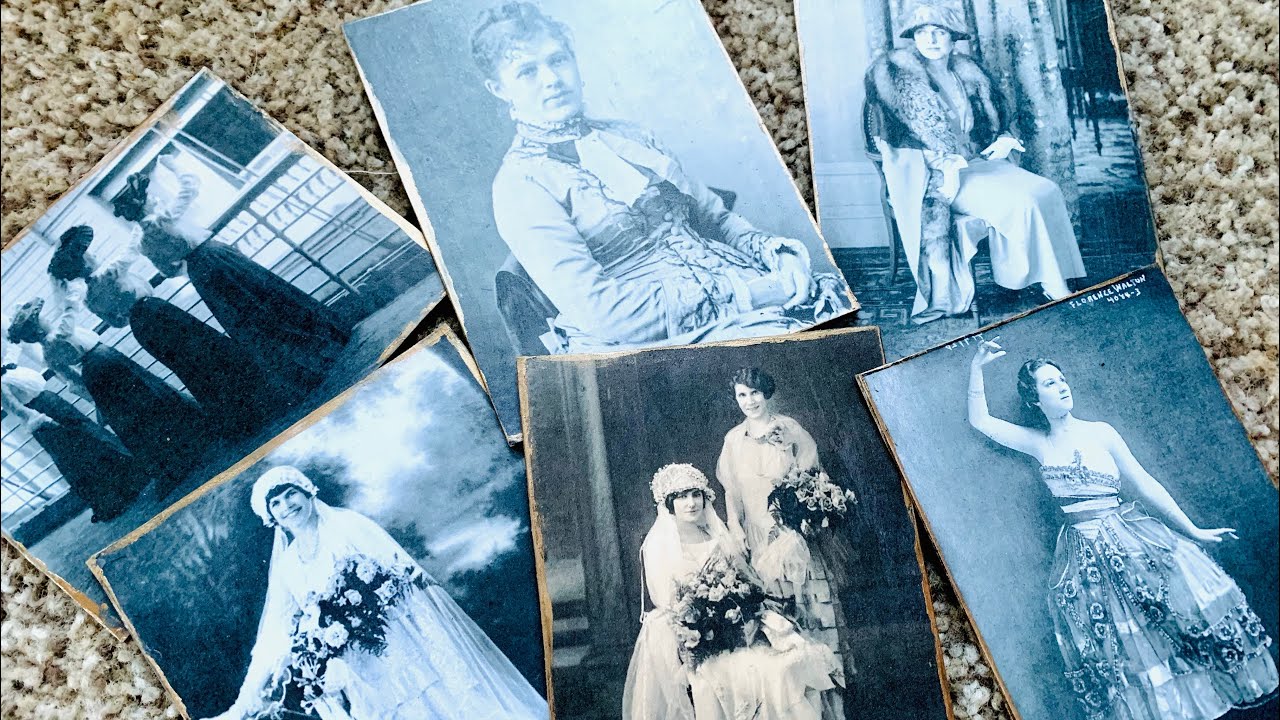 How to make Victorian Style Cabinet Cards // Tutorial - YouTube