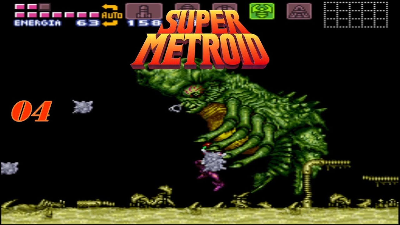Super Metroid #4: Explorando Maridia y Jefe Draygon - YouTube