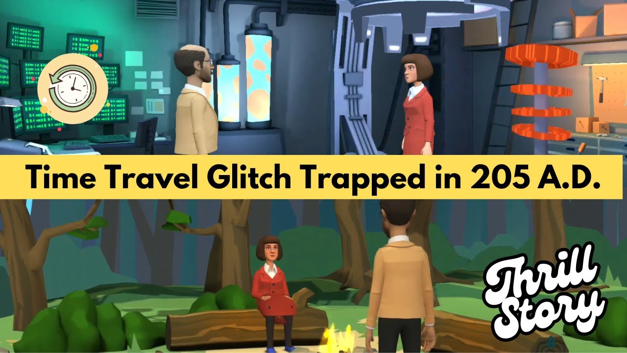 Time Travel Glitch: Scientist and Secretary Stranded in 205 A.D - YouTube